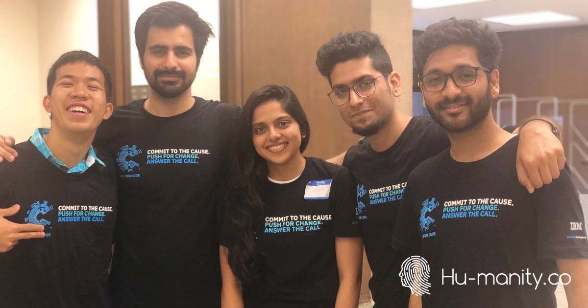 Experience with Call for Code Hackathon – Hu-manity.co